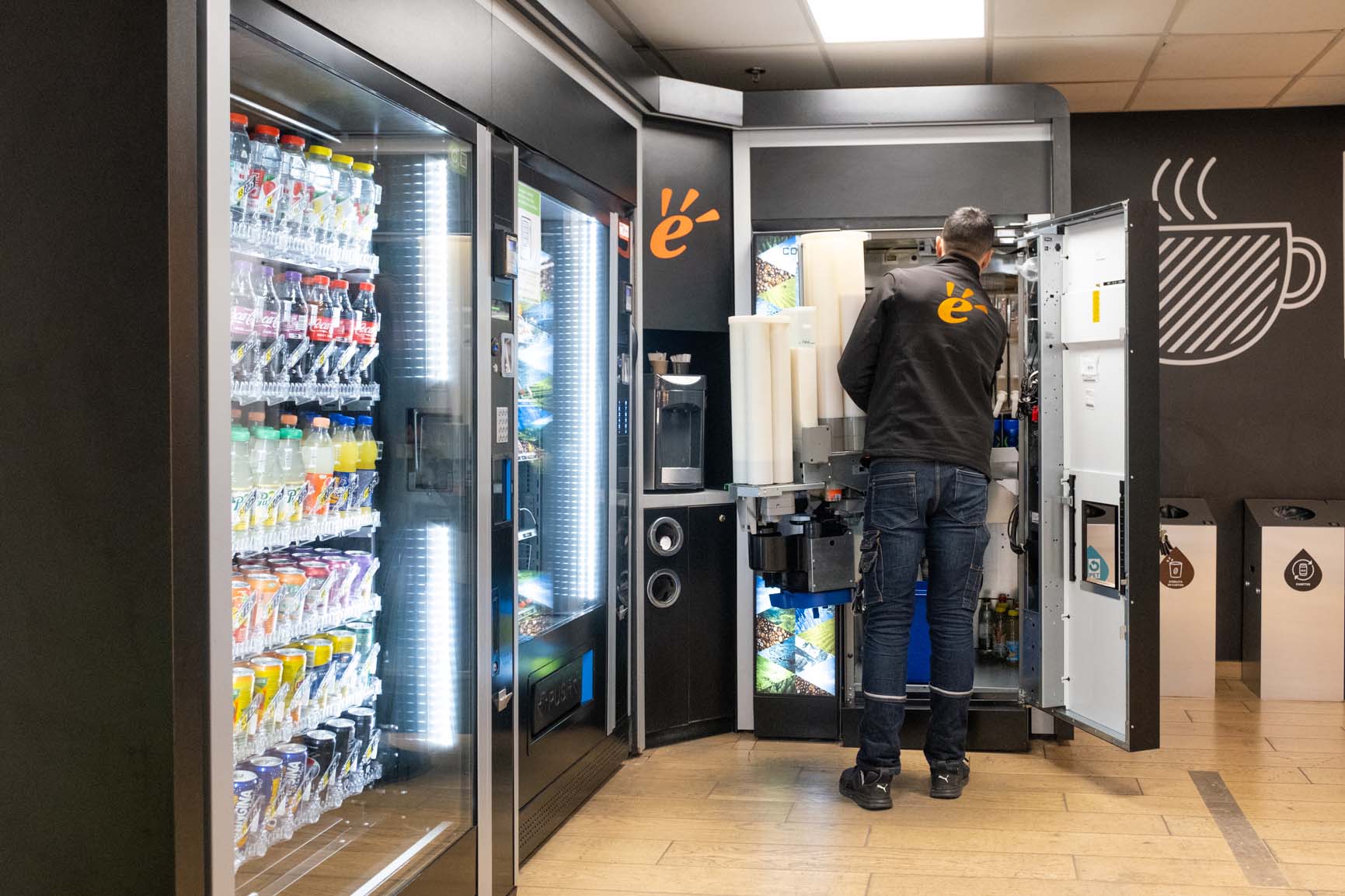 Location ou dépôt de distributeur automatique - Arabica é Chocolat